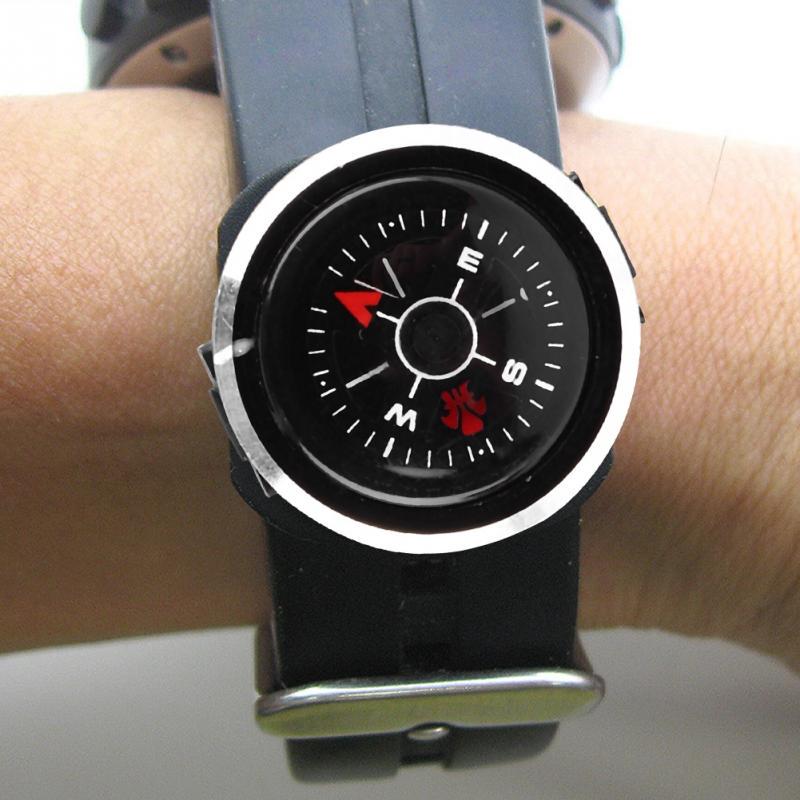 Buy Mini Lightweight Wrist Compass for Survival Camping Outdoor Tool ...