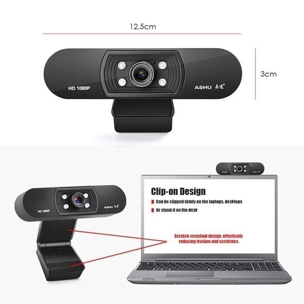Buy HD 1080P High Definition Network Computer Camera Laptop Home USB ...