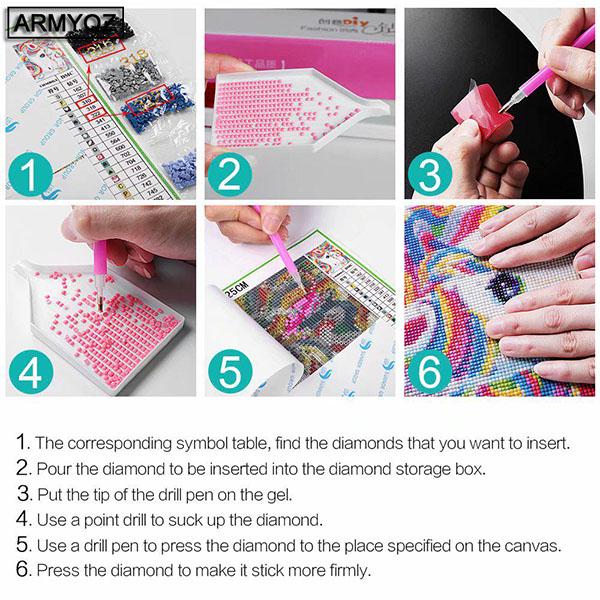 3D Diamond mosaic One Direction art full 5D Diy Diamond Embroidery ...