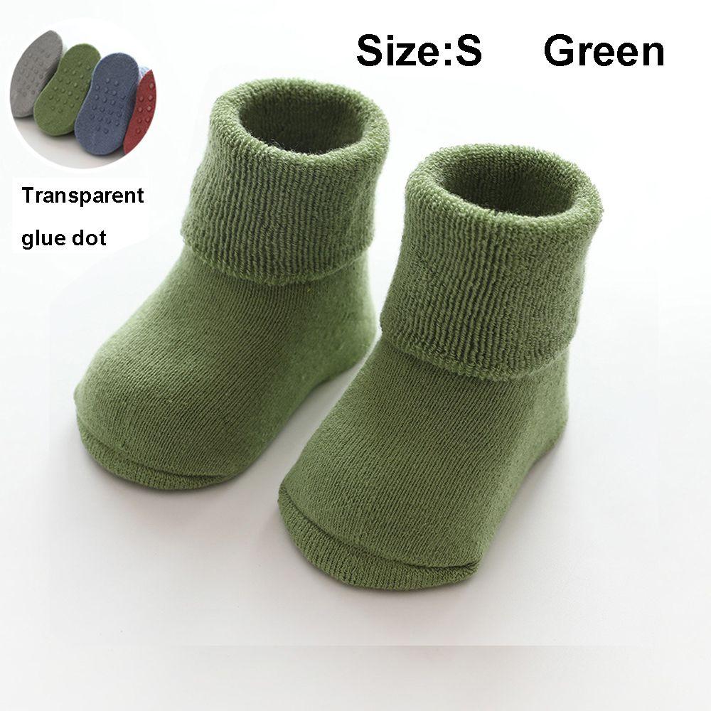Buy Comfort Soft Anti-slip Cotton Floor Socks First Walkers Booties ...