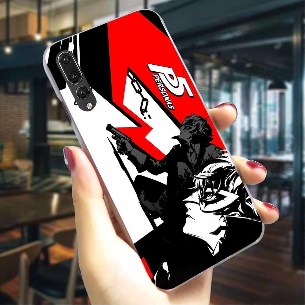 Buy P5 P Persona 5 Phone Case For Huawei P20 Cover P10 20 30 Lite Pro ...
