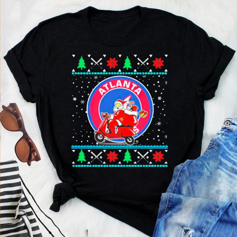 💰Cumpără Atlanta braves baseball santa claus christmas shirt HA1255 ...