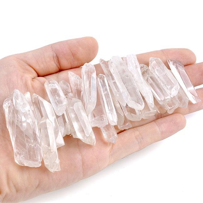 Indefinite Natural Quartz Rock Crystal Quartz Stones Decoration Gift ...