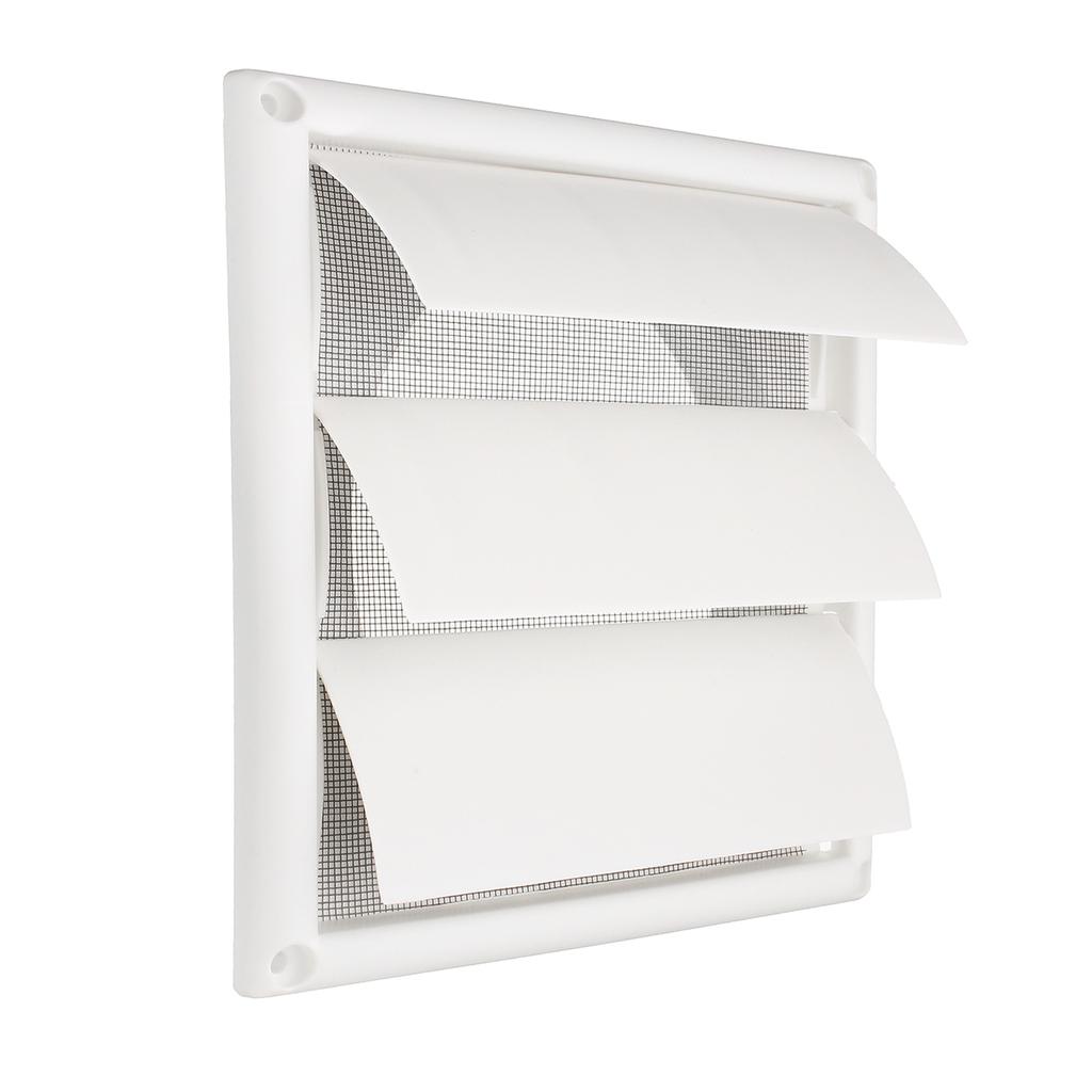 Buy 6" Gravity External Shutter Wall Grille Grill Duct Air Vent Exhaust ...