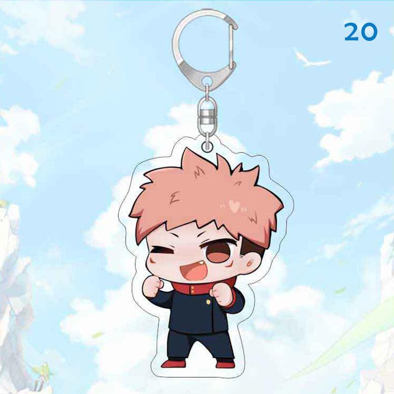 Acrylic keychains glitter epoxy Jujutsu Kaisen Nobara Kugisaki anime ...