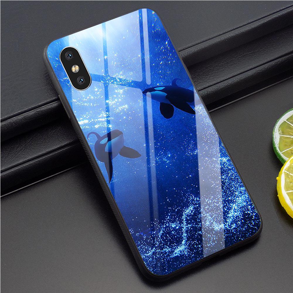 Ocean Dolphin Dance Jumping Phone Case For iPhone 7 8 Plus 6S 7 8 Plus ...