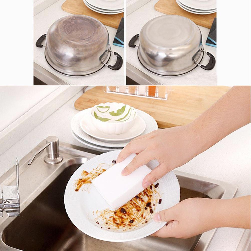 Buy 20 Pcs Melamine Sponge Magic Sponge Duster Wipes Nano Sponge ...