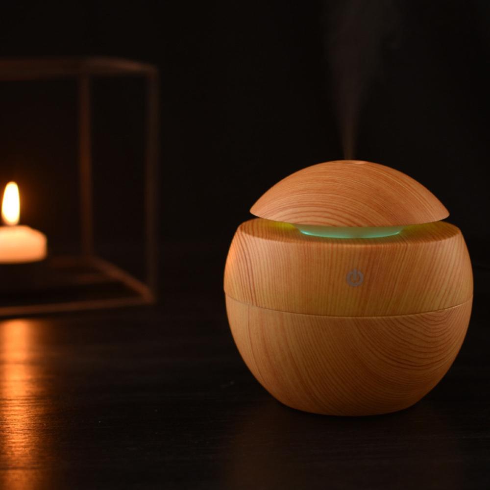 Buy Electric Night Light Up LED Air Diffuser Aroma Oil Humidifier Home ...