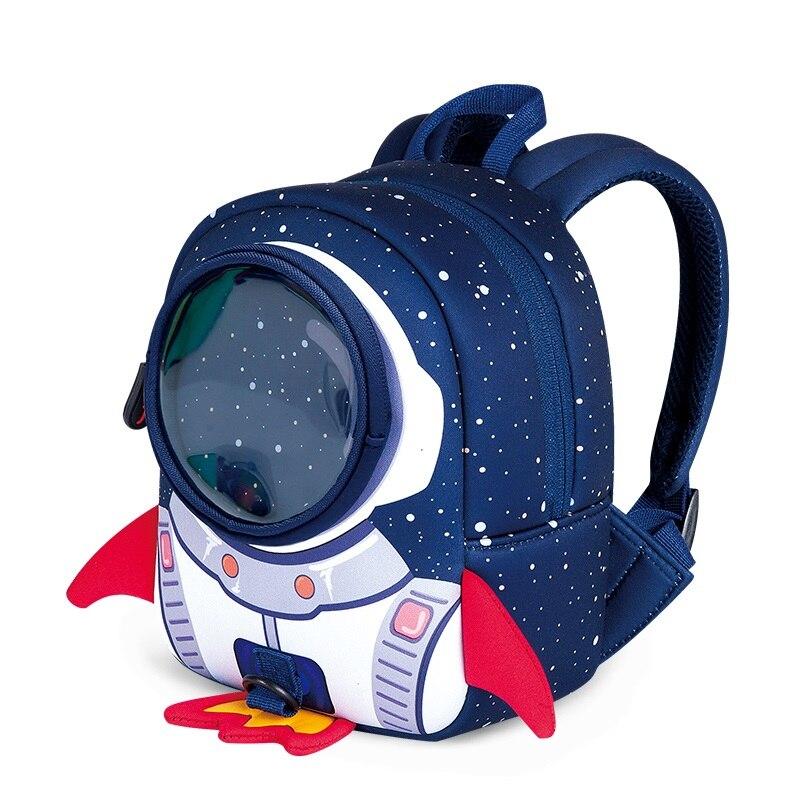 3D Rockets Anti lost School Bags For Girls Cartoon High grade Toy Boys ...