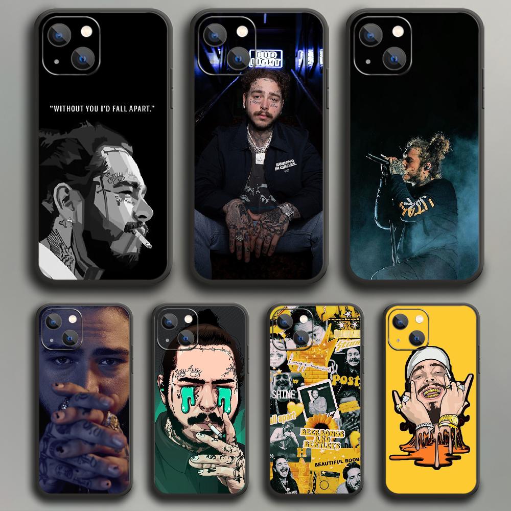 Post Malone Rapper Phone Case Cover For iPhone Xiaomi Redmi Samsung ...