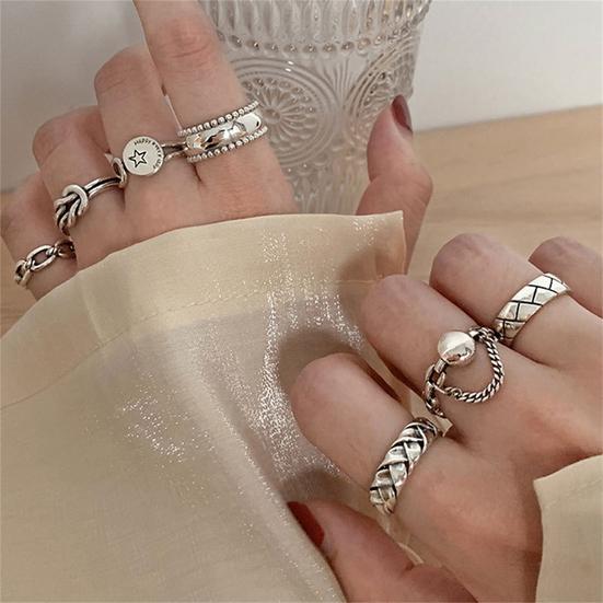 Cheap Good Unisex Ring Adjustable Long Lifespan Beautiful Open Jewelry ...