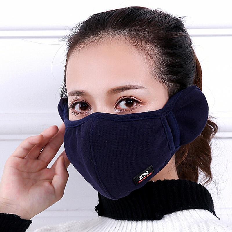Cumpără Women Men Winter Windproof Earmuff Anti Dust Half Face Mouth ...