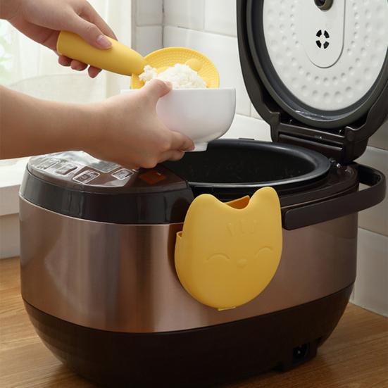 Special with Storage Holder Ergonomic Rice Paddle Cooker Shovel Scoop ...