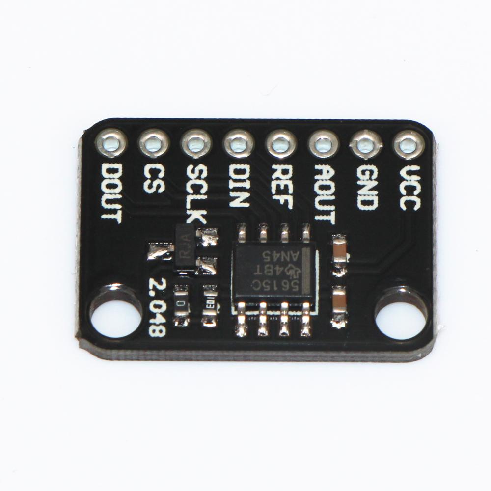 SPI Serial TLC5615C 10-Bit Digital To Analong DAC Converter Board Reset ...