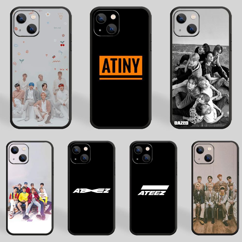 Buy ATEEZ Kpop Young Boy Group TPU Soft Cell Phone Case Cover For ...