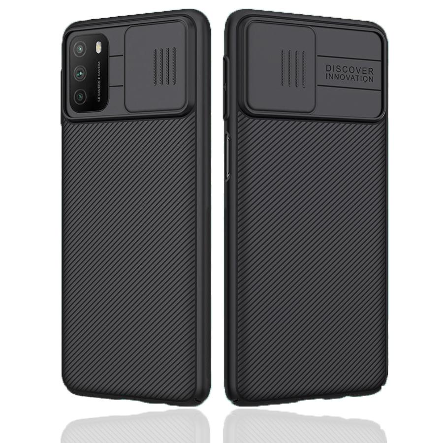 Buy For Xiaomi POCO M3 Case Poco M3 Cover NILLKIN Camera Protection ...