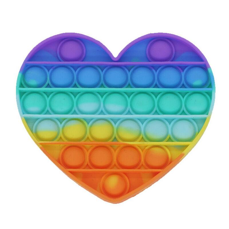 Multichoice Pattern Shape Kids Adult Bubble Sensory Fidget Toys Autism ...