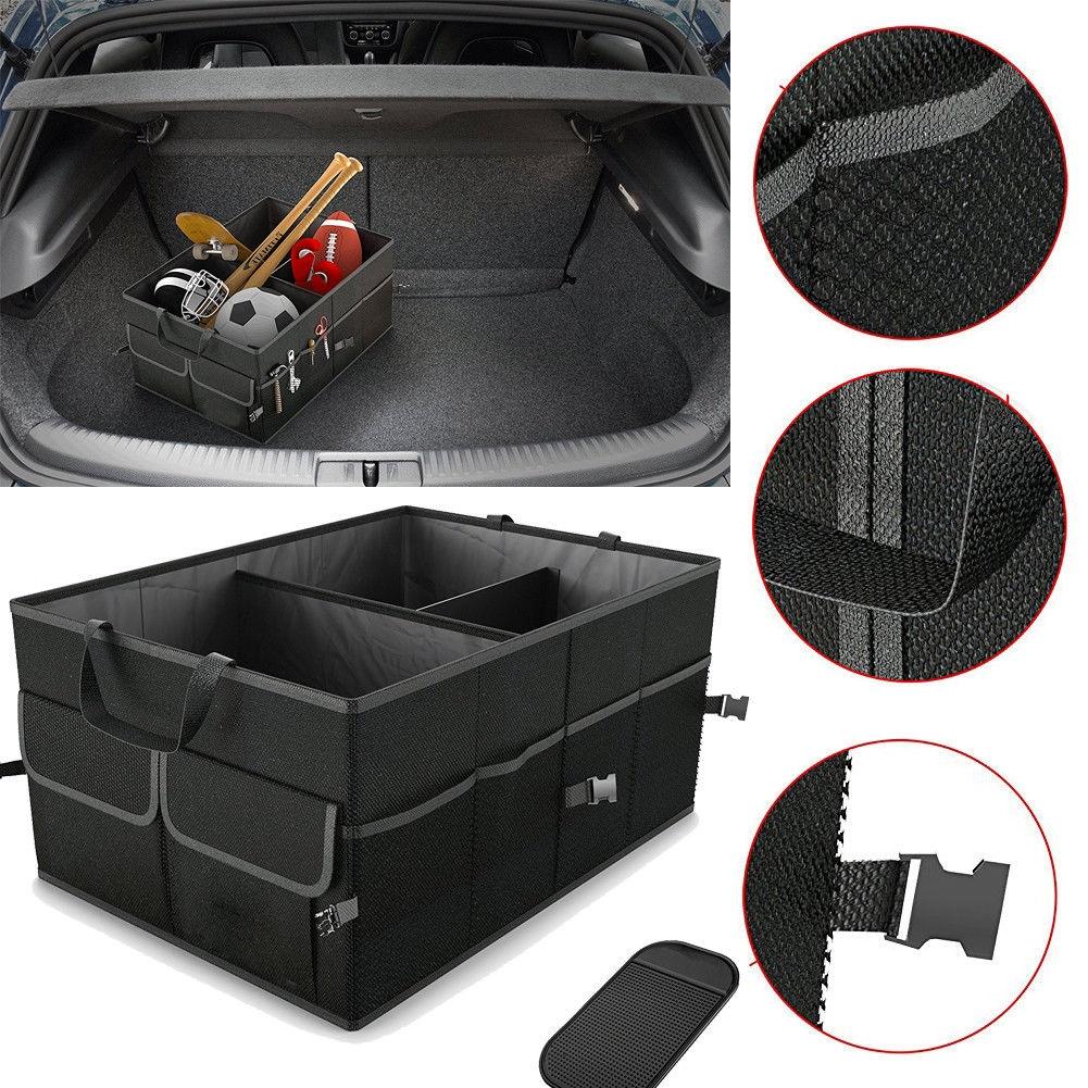 Buy Trunk Cargo Organizer Folding Caddy Storage Collapse Bag Bin for ...