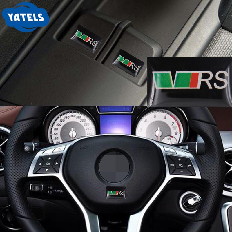 Buy For V-R-S Logo Series 3D Epoxy Suitable Steering Wheel Popular ...