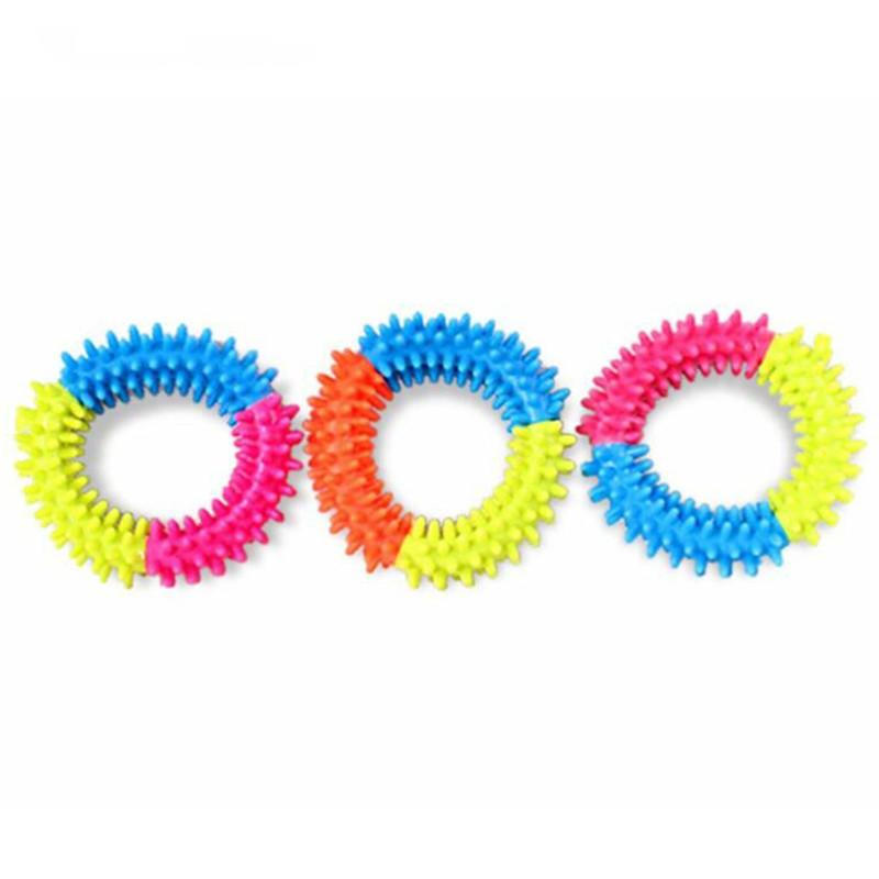 Buy Practical TPR Rubber Resistance Ring To Bite Pets Spinose Toys ...