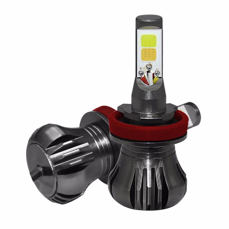 Buy H3 Car Headlights Bulb Kit LED Auto Front Light Fog Light Bulbs ...