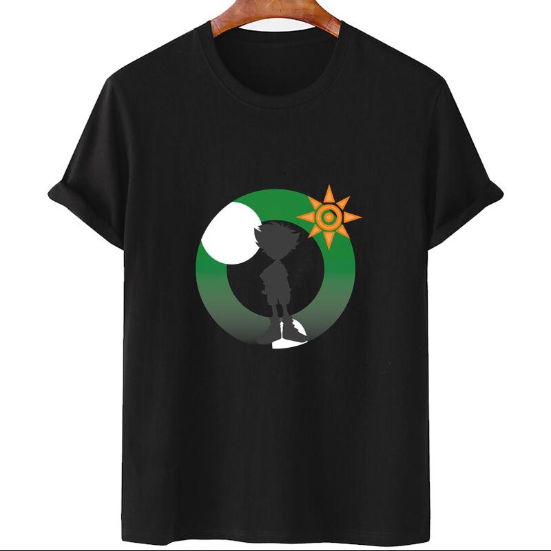 Buy Digimon Adventure Tai Agumon Printed Black Cotton Top Knitted T ...