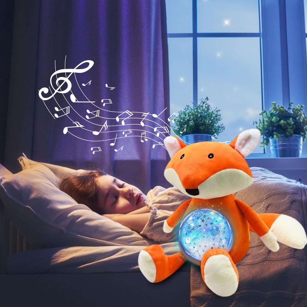 Buy Baby Plush Musical Toy Light Up Soother Sleep Aid Night at ...