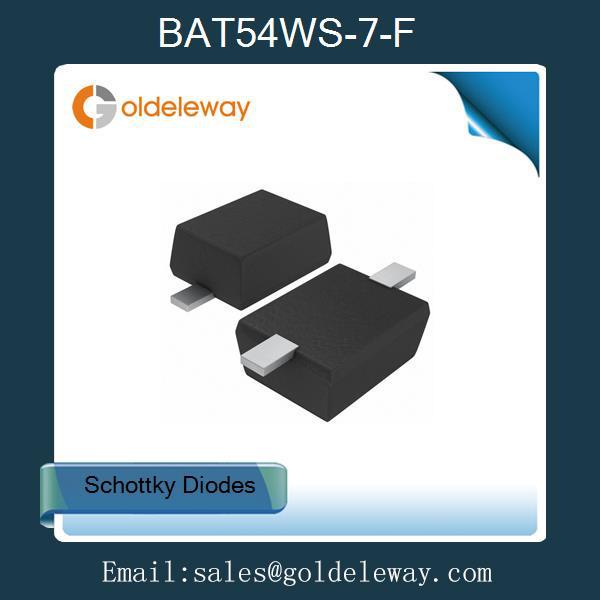 Satın alın BAT54WS-7-F Schottky Barrier Diodes 30V 200mA/0.2A 800mV/0 ...