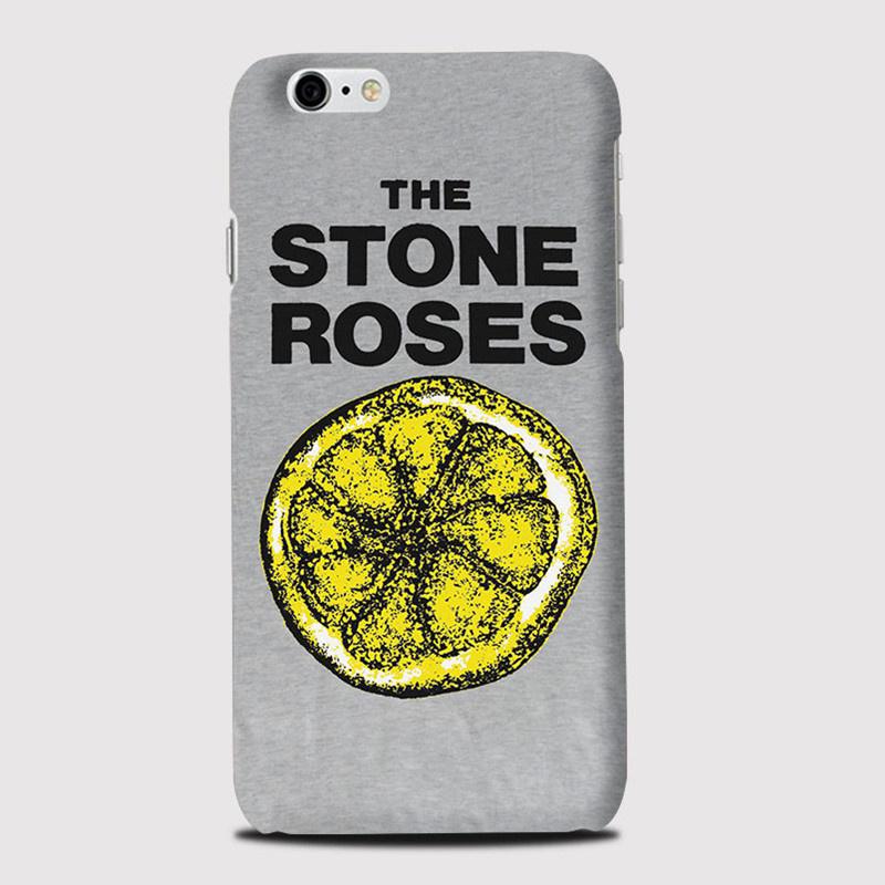 Buy The Stone Roses Lemon Logo Band for iPhone 4 5 6 7s Plus 8 X Case ...