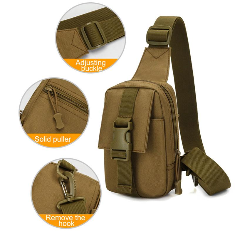 Buy Outdoor Chest Bag Military Trekking Pack Sports Bag Crossbody Pack ...