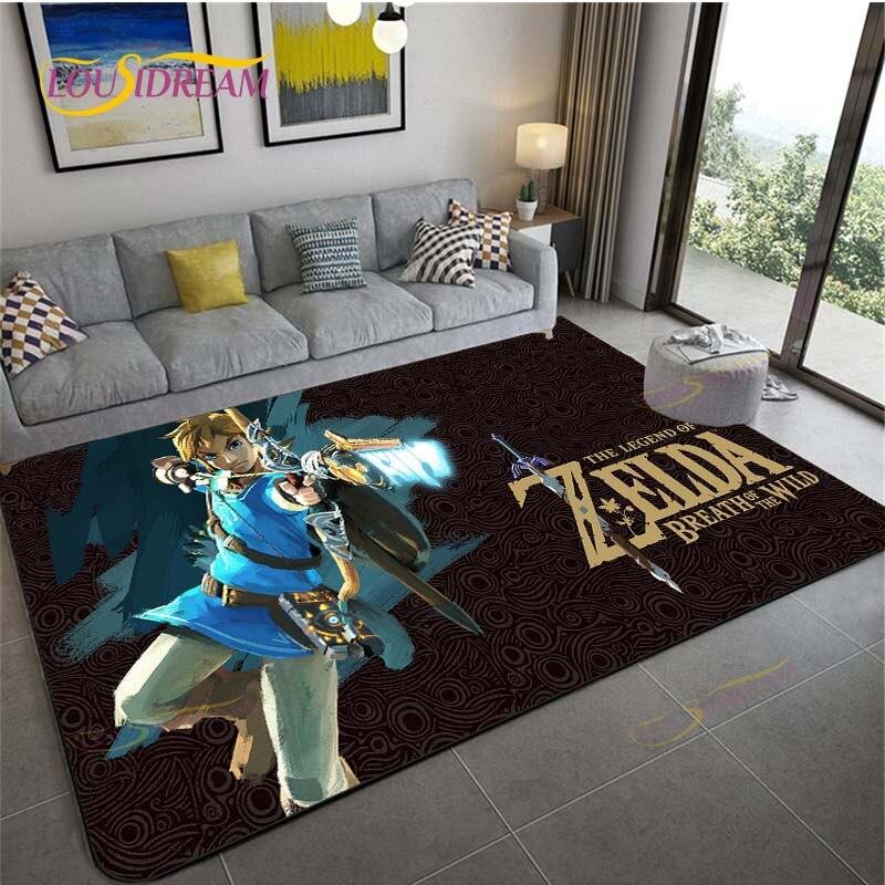 The Legend of Zelda Carpet Kids Crawling Carpets Living Room Tea Table ...