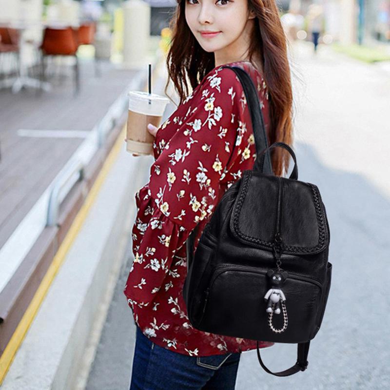 SCIONE Backpack Women Backpack 2019 Fashion Casual Wild Personality Pu ...