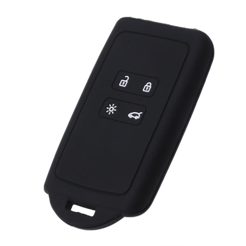 Buy 4 Buttons Silicone Car Key Fob Cover Case For Renault Talisman ...