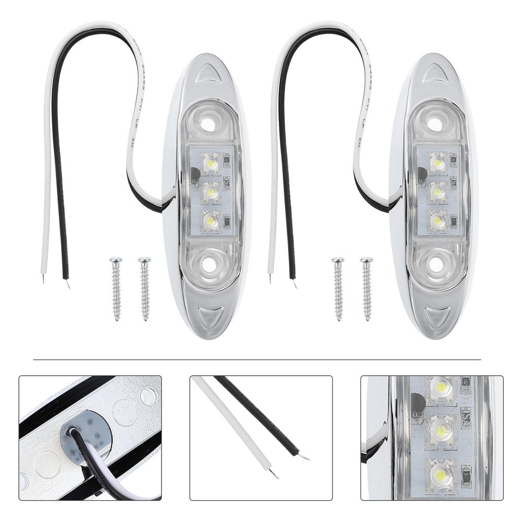 Buy 4pcs Durable Convenient Practical Useful Truck Side Lamp LED ...