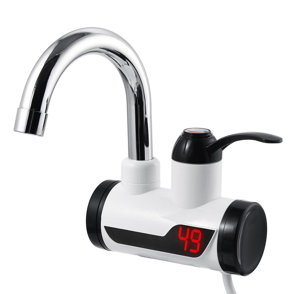 Buy Electric Kitchen Water Heater Tap Instant Hot Water Faucet Heater ...
