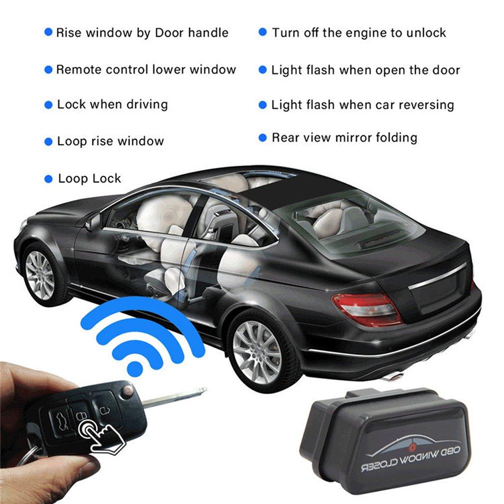 Buy Car Smart Window Lifter Support Rear View Mirror Folding Car Window ...