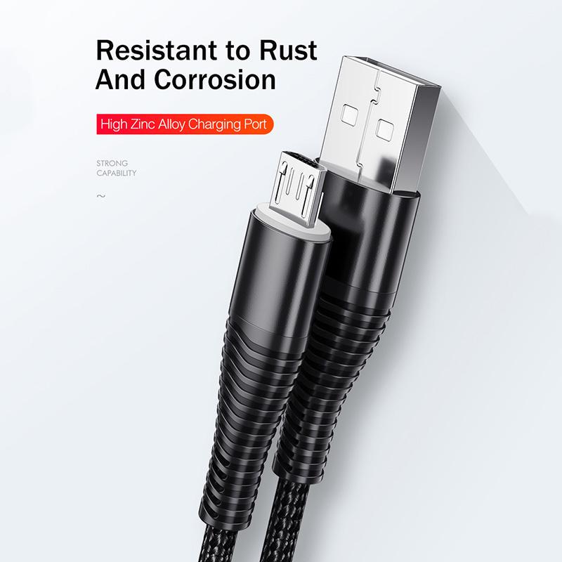 Cheap IOS USB Cable 3A Fast Charging Sync Data Microusb Cable for ...