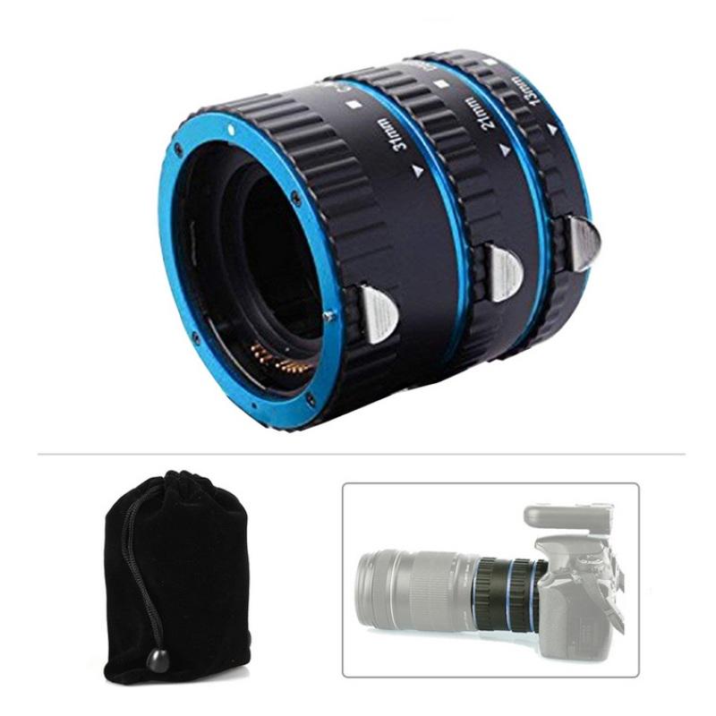 Buy Metal Mount Lens Adapter Auto Focus AF Macro Extension Tube Ring ...