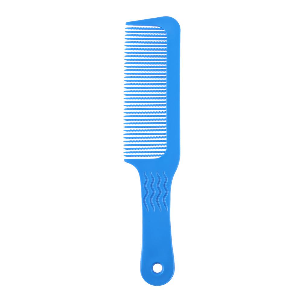 Buy Plastic Wave Pattern Comb Flat Haircut Comb for Pro Salon ...