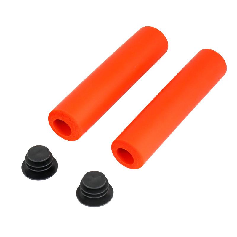 Buy 1 Pair Silicone Cycling Bicycle Grips Outdoor MTB Mountain Bike ...