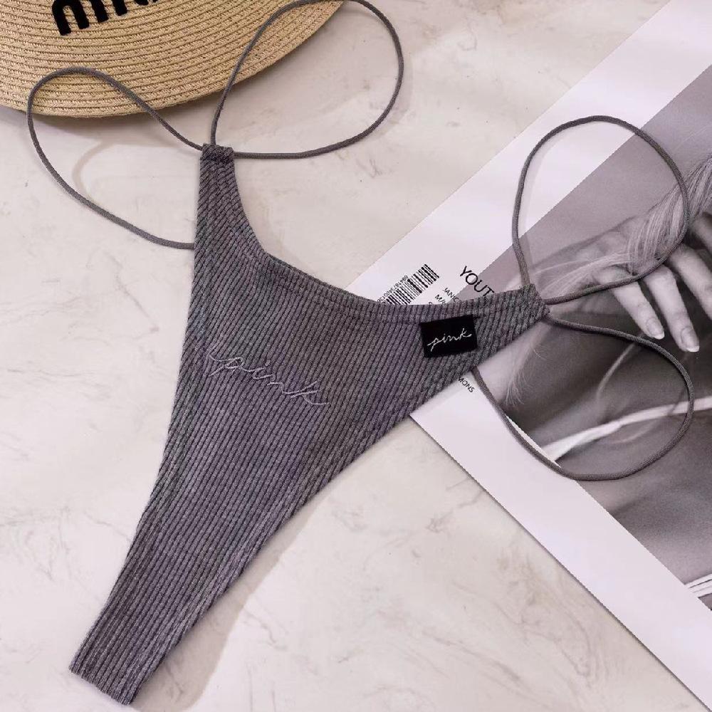 Buy Thread Cotton Thin Belt Single Belt Sexy Thong Women's English ...