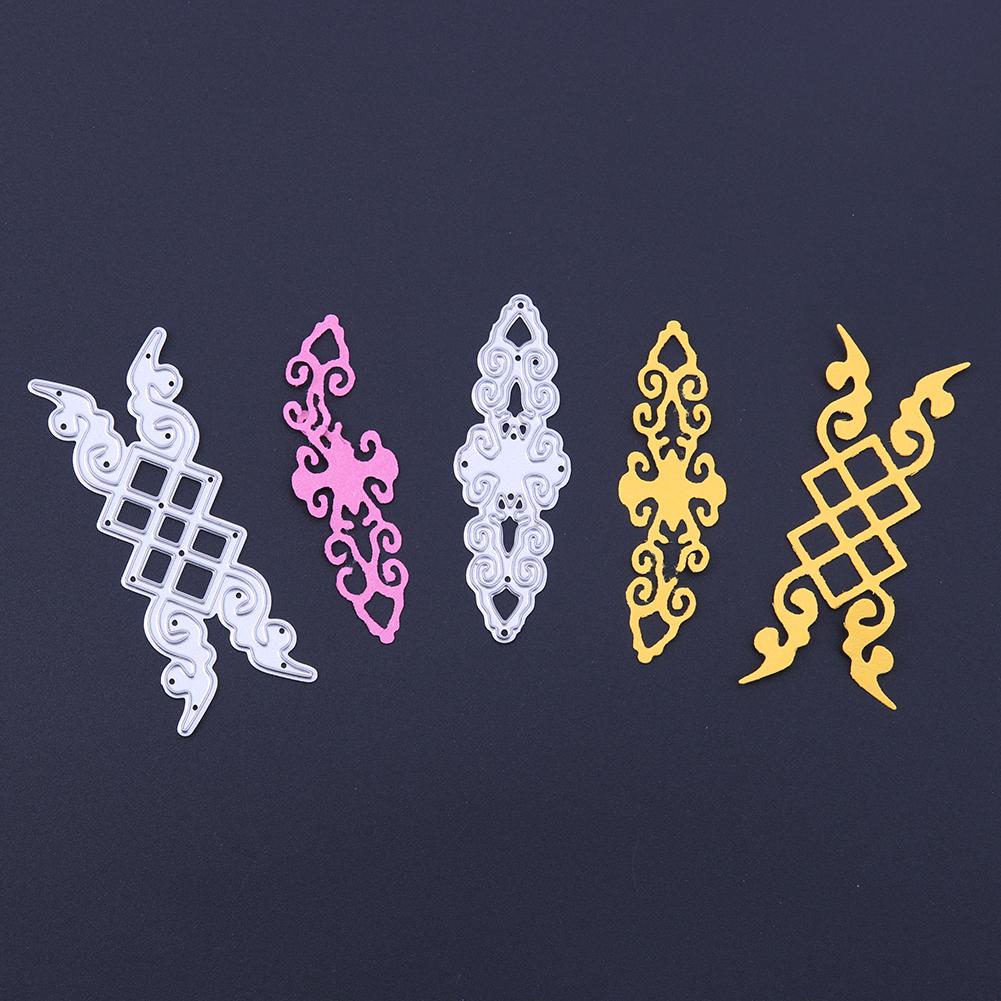 Buy Thread Ornamental Design DIY Metal Stencil Scrapbook Craft Cutting ...