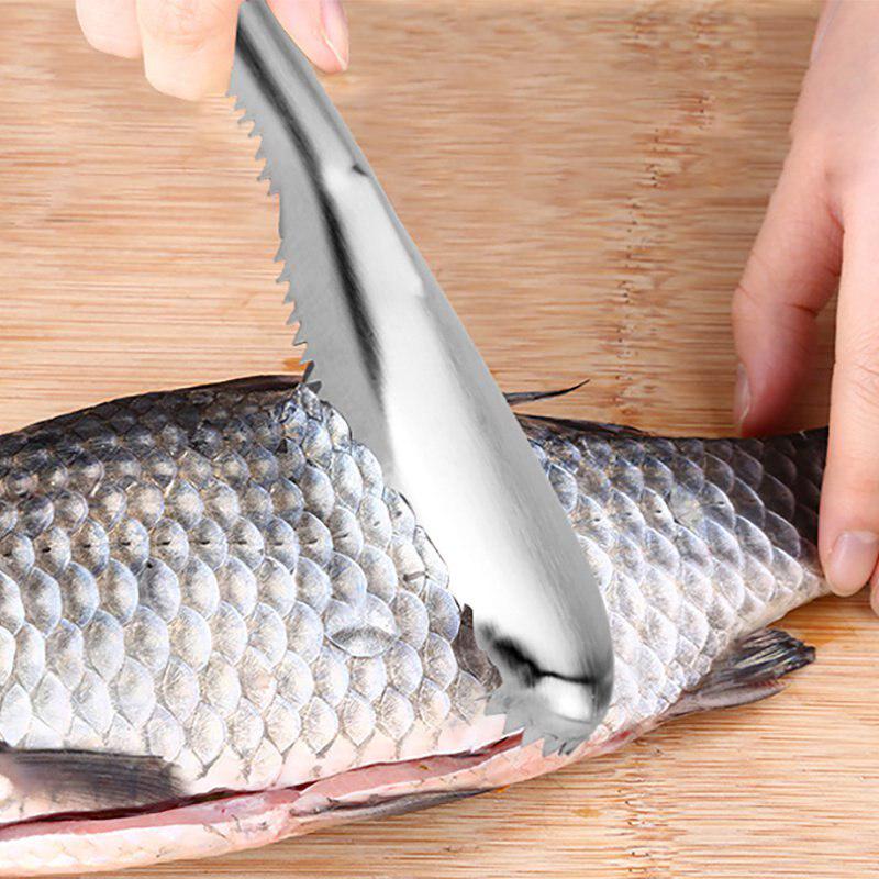 Buy Outdoor Fishing Tools Stainless Steel Scraper Scales Fish Scale ...