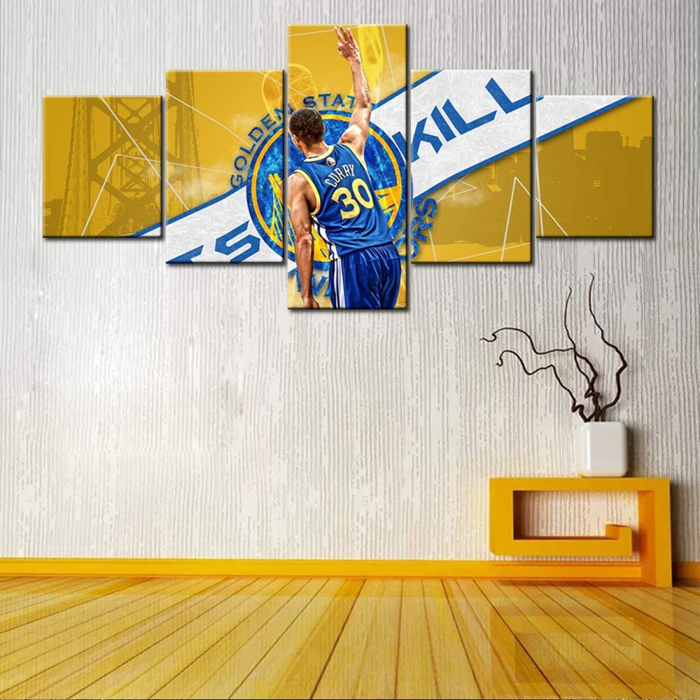Cumpără 5 bucăți de baschet Star Player Sport Gym Canvas HD Print Fără ...