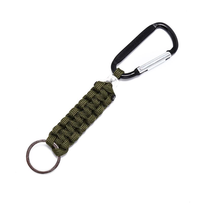 Buy Paracord Keychain Outdoor Safety Survival Gear Rope Keyring ...