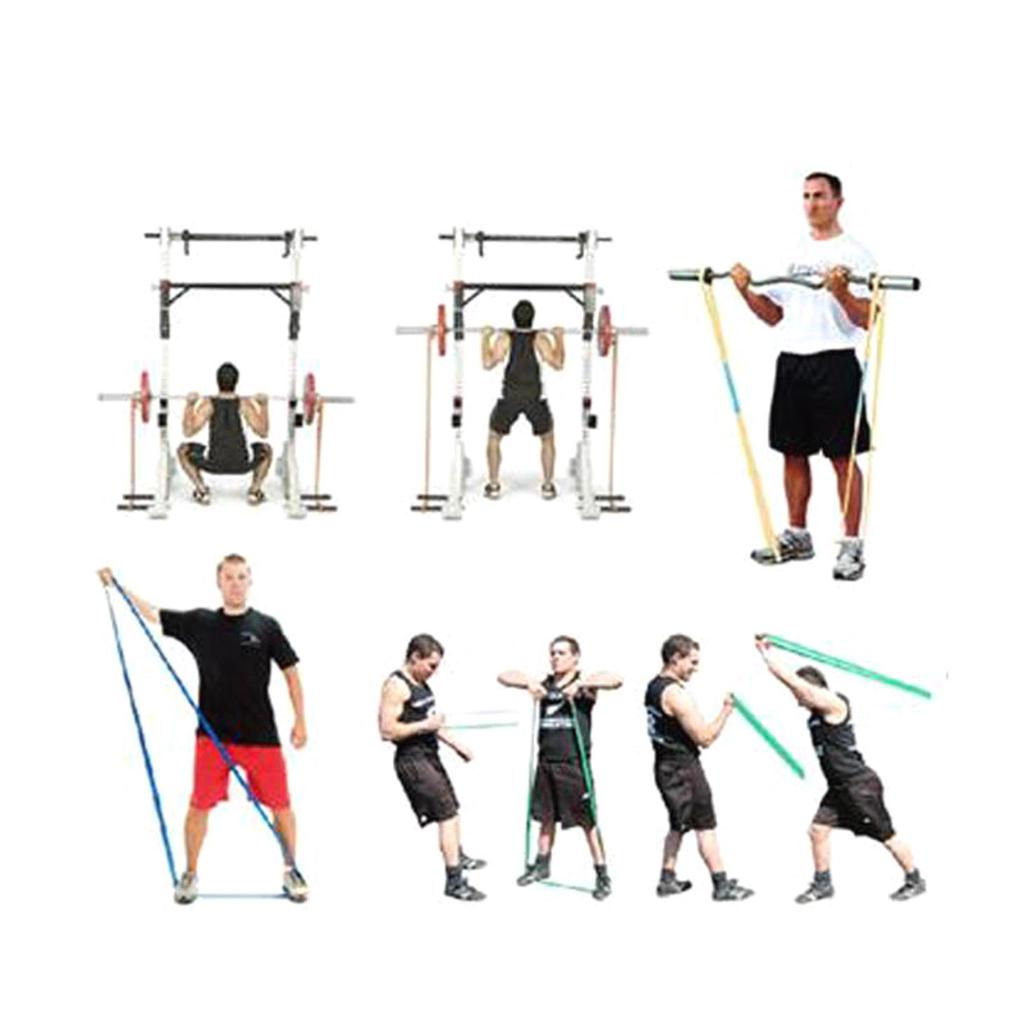Buy Yoga Pull Ring Resistance Band Rubber Band Exercise Fitness ...