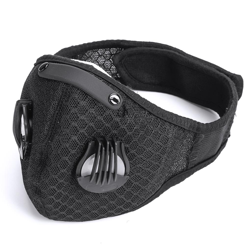 Buy Reusable Activated Carbon Face Masks with Double Breathing Valve ...
