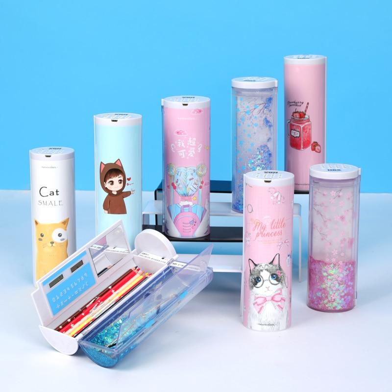 Buy Password Pencil Case With Lock Code Multifunction Stationery Box ...