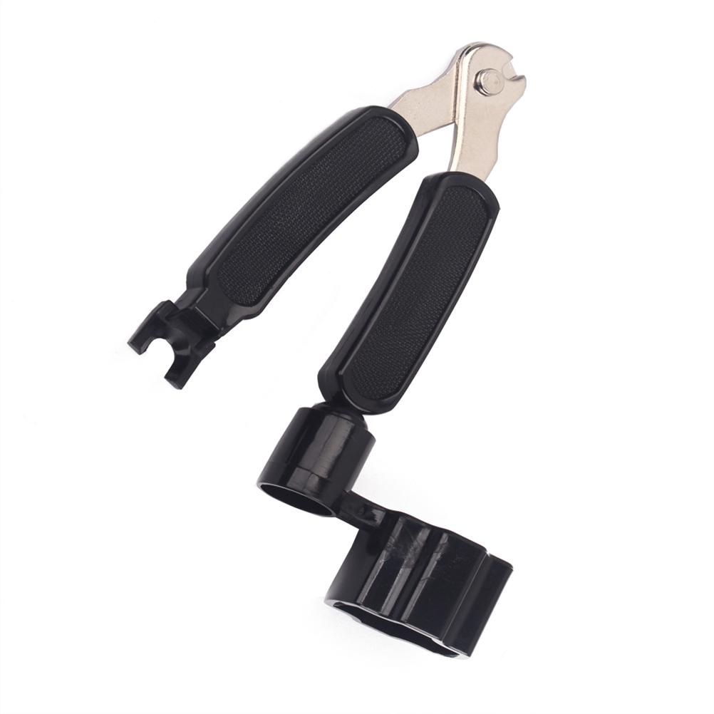 Buy 3 In 1 Multictional Guitar Peg String Winder String Cutter Bridge ...
