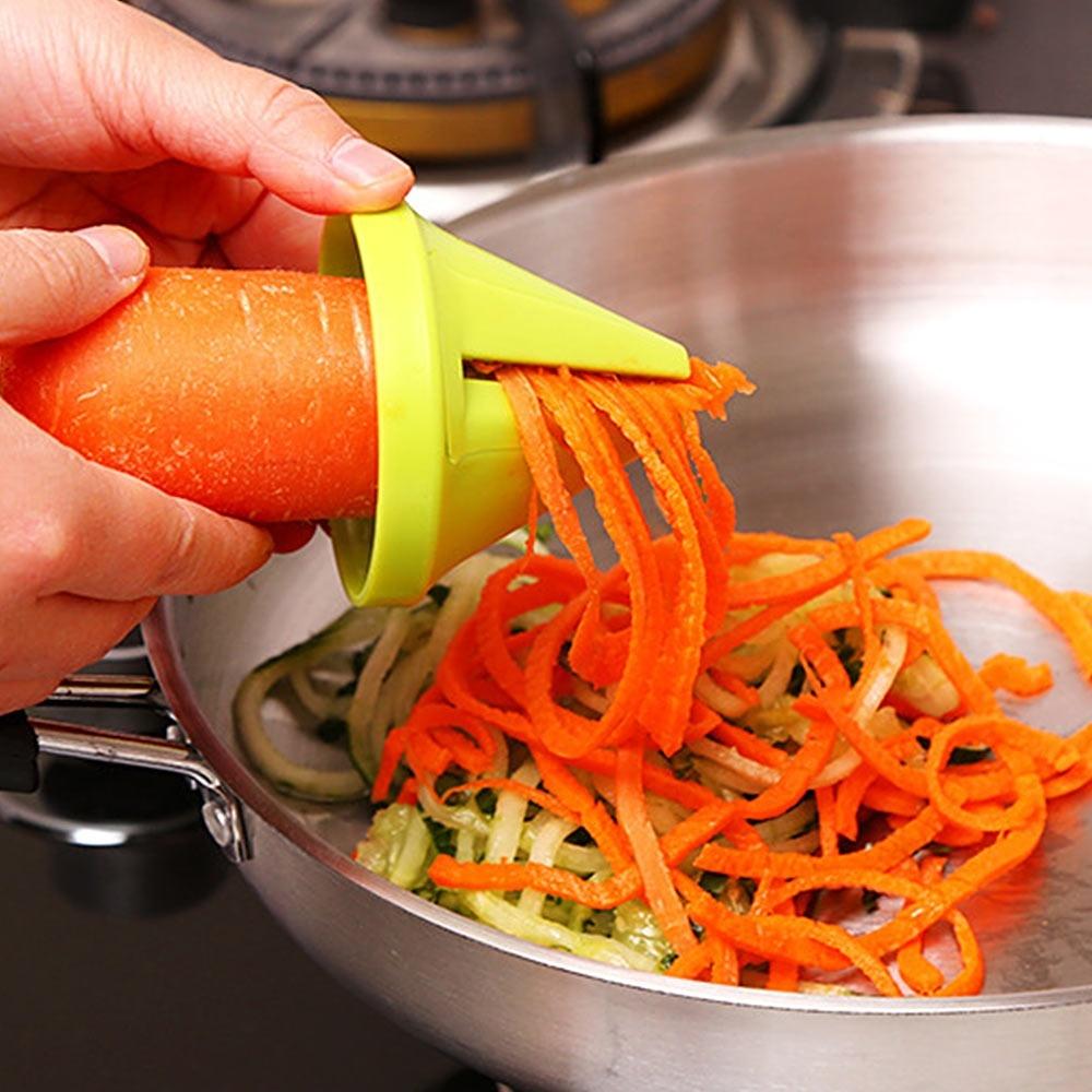 Buy 1 Pcs Kitchen Gadget Funnel Vegetable Carrot Radish Cutter Shred ...